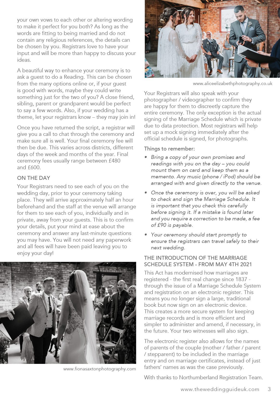 Planning a Civil Ceremony in a Licensed Venue, and easy guide